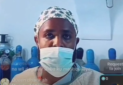 DAAWO: Dhakhtar Somaliyeed Oo Live Galay Isaga Oo Qalniin Ku Jira ...